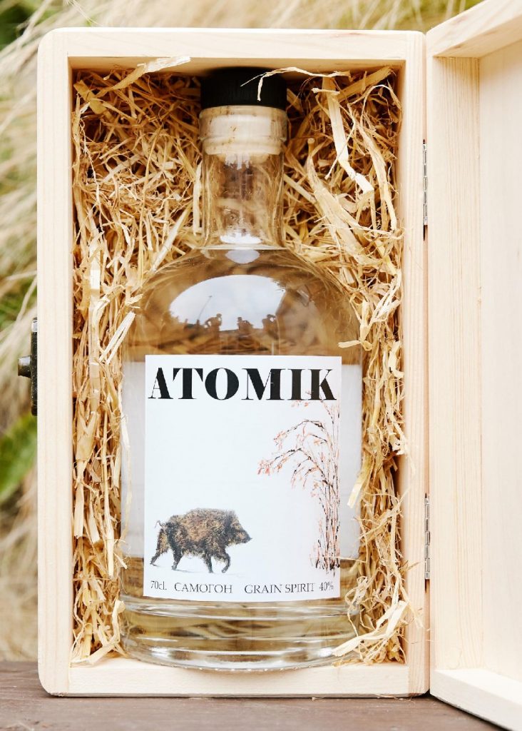 Atomik Vodka, destilado de Chernobyl com trigo local